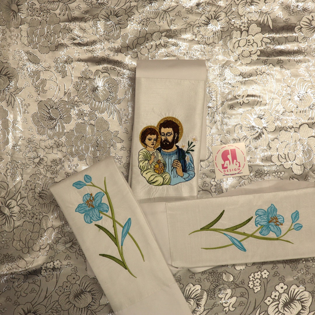 ST. JOSEPH - Deacon Stole - Etsy