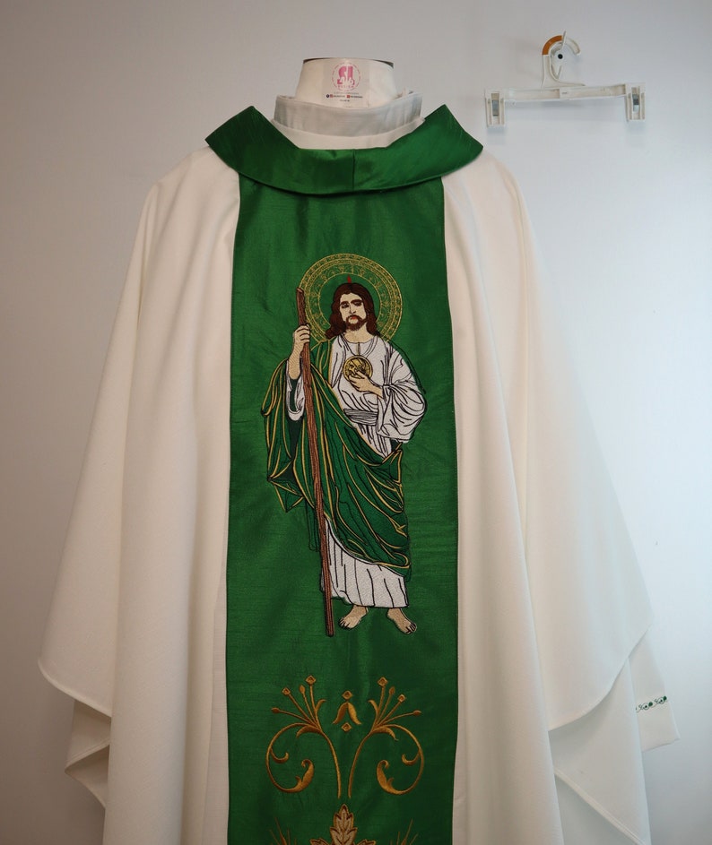 Priest Chasuble and Stole- St. Jude - Custom Made - Etsy