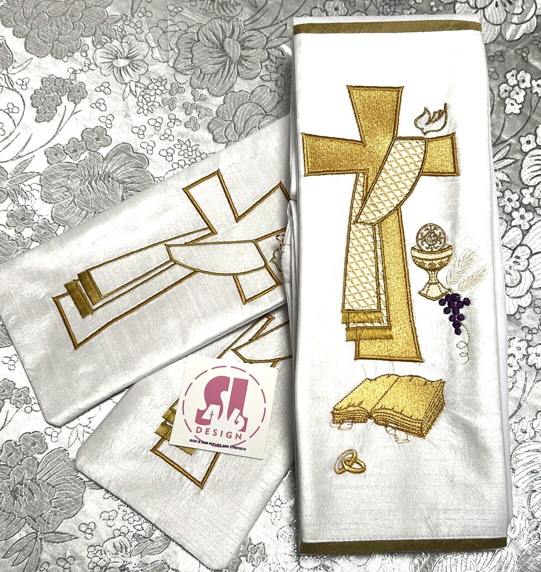 Deacon Cross - Holy Sacraments - Stole - Etsy