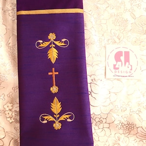 SACRED HEART - Deacon Stole - Etsy