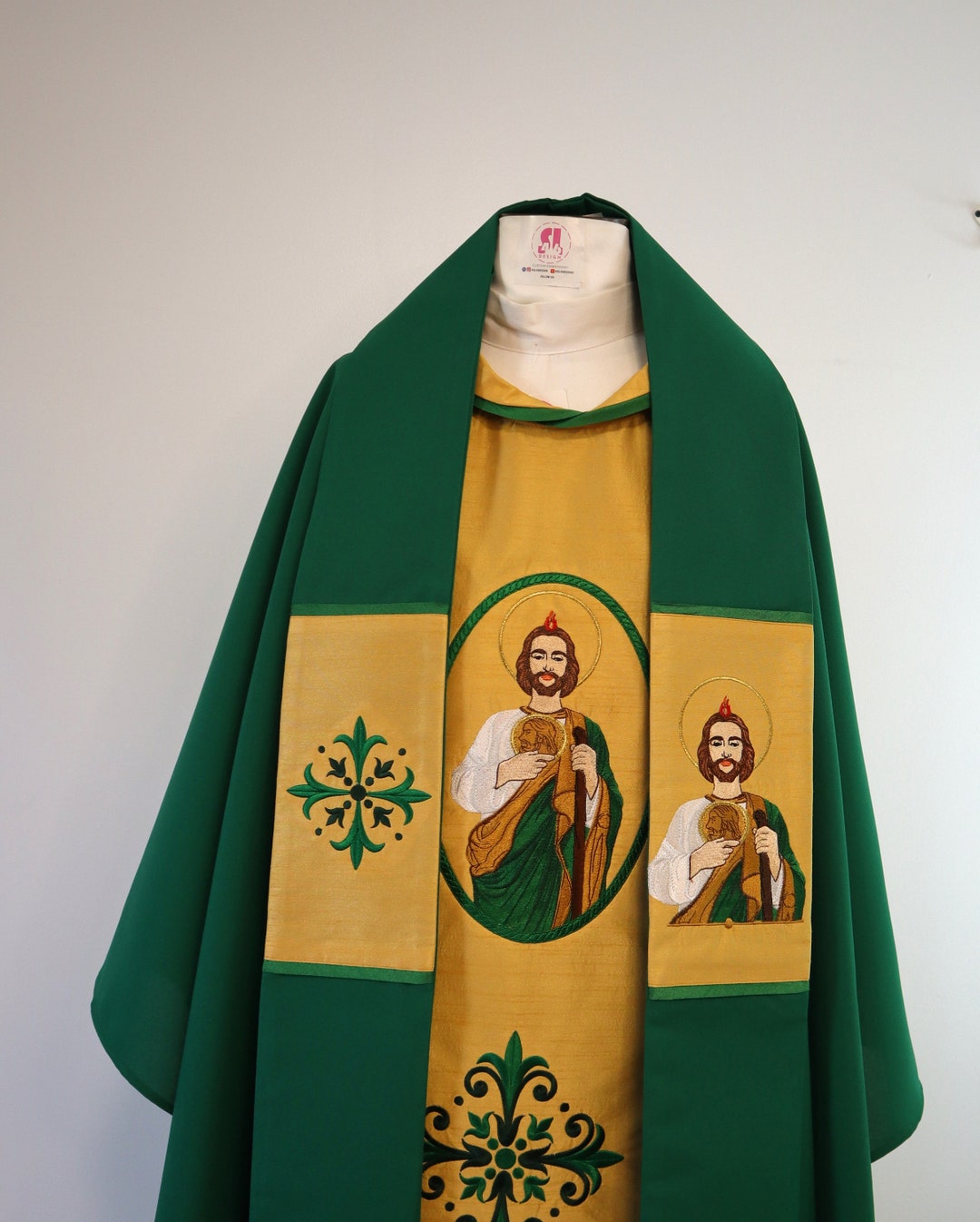 SAINT JUDE - Priest Set: Alb + Stole + Chasuble - Etsy