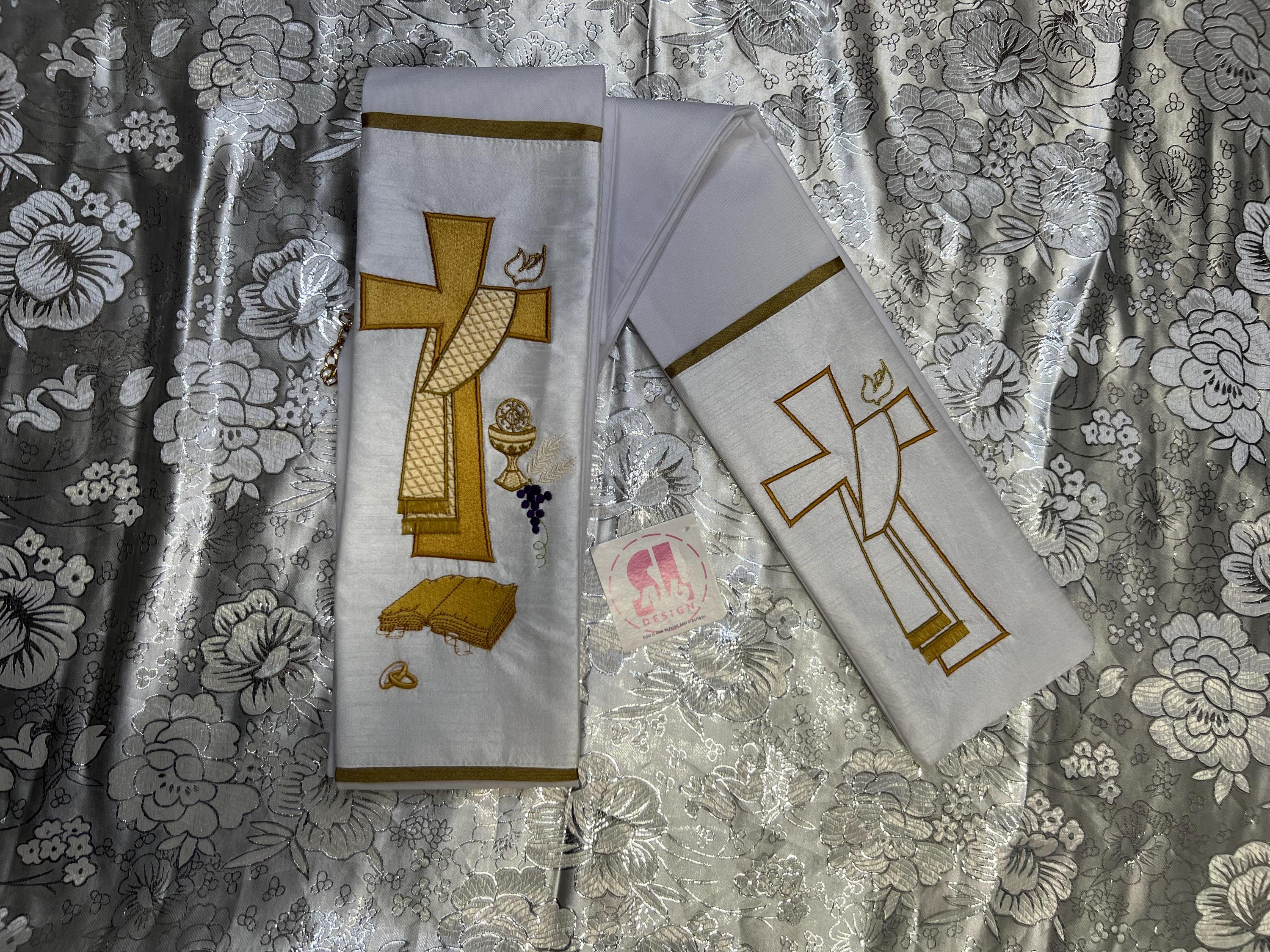 Deacon Cross - Holy Sacraments - Stole - Etsy