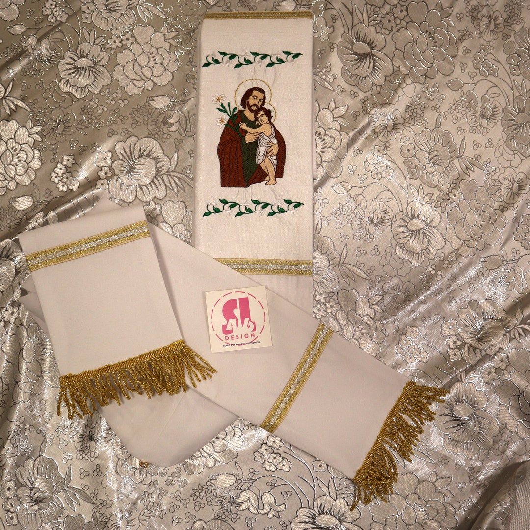 ST. JOSEPH - Deacon Stole - Etsy
