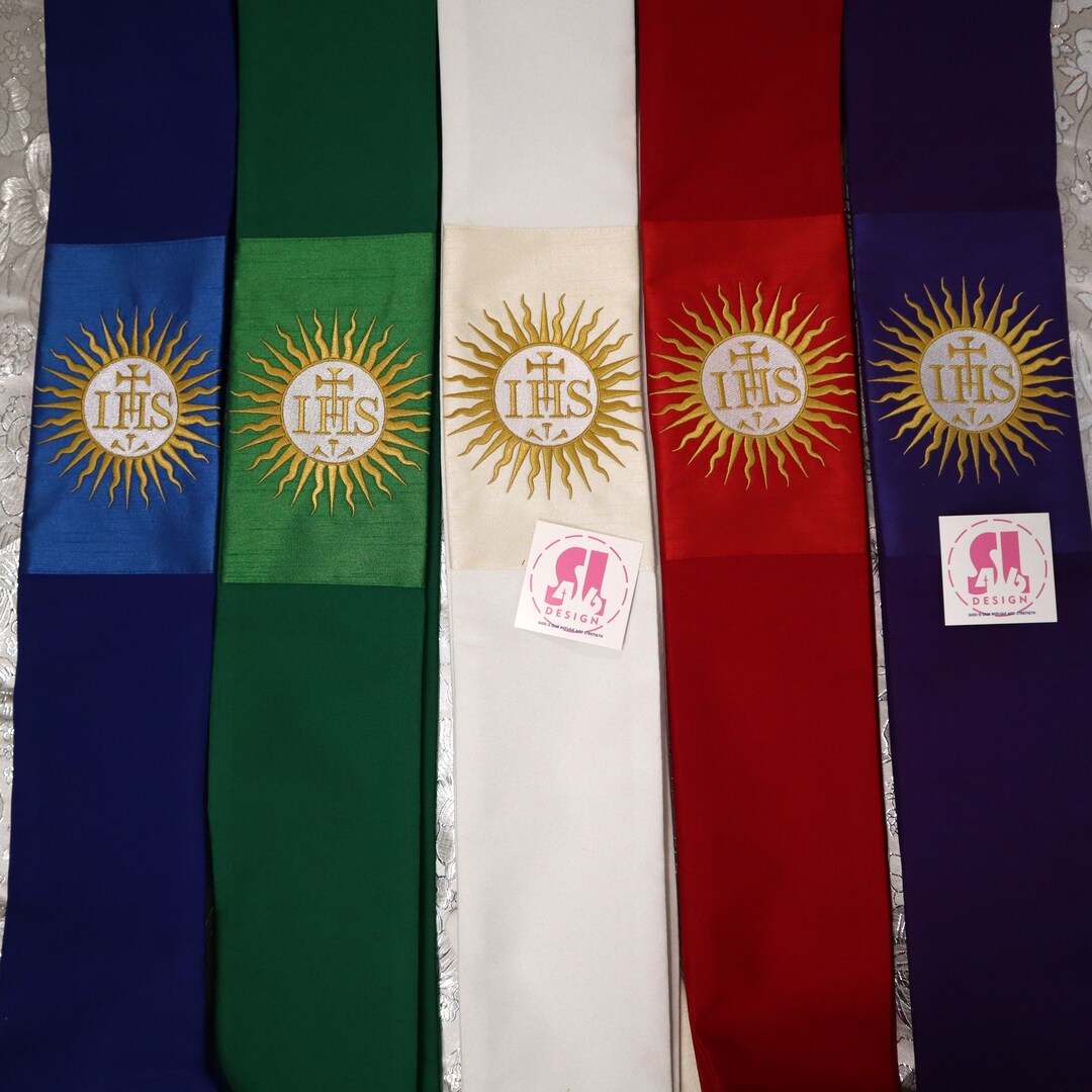 JHS - SET OF 5 - Deacon Stoles - Etsy
