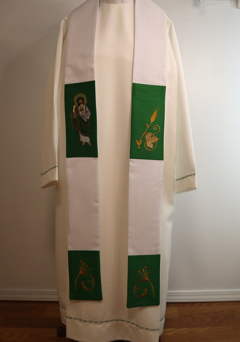 Priest Chasuble and Stole- St. Jude - Custom Made - Etsy
