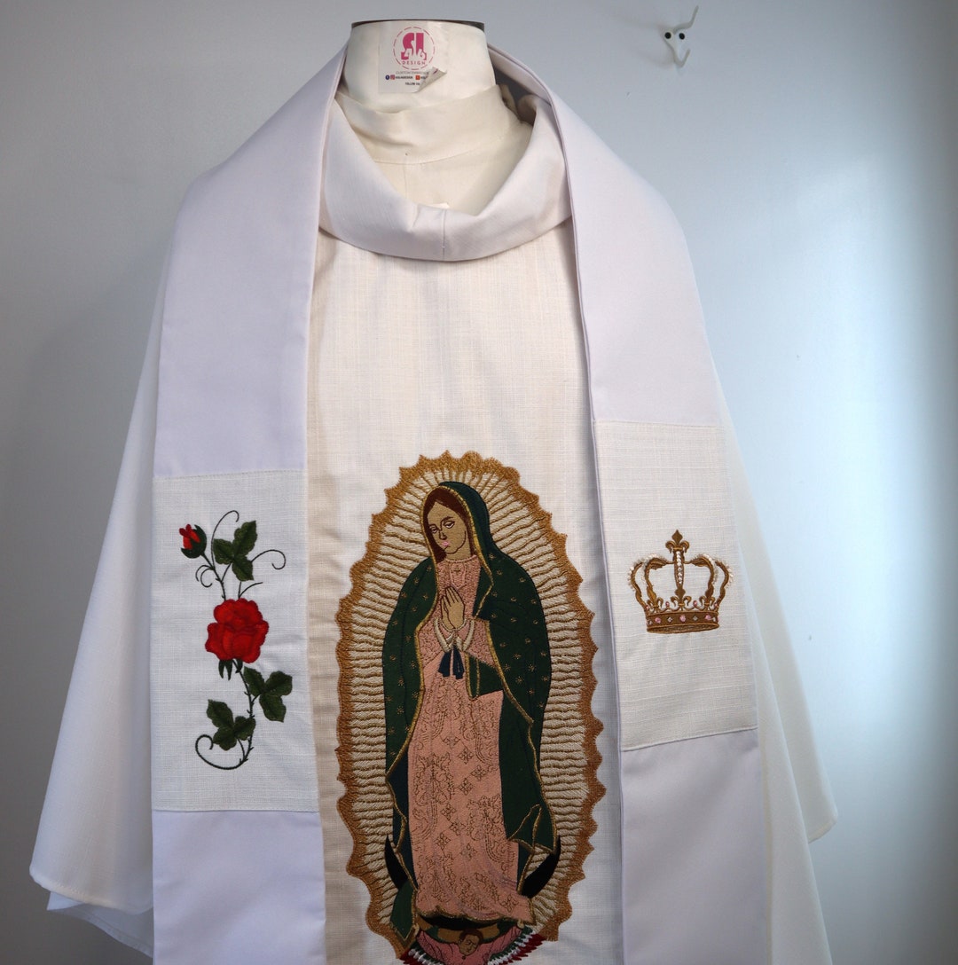 OUR LADY of GUADALUPE - Chasuble + Stole Set - Etsy