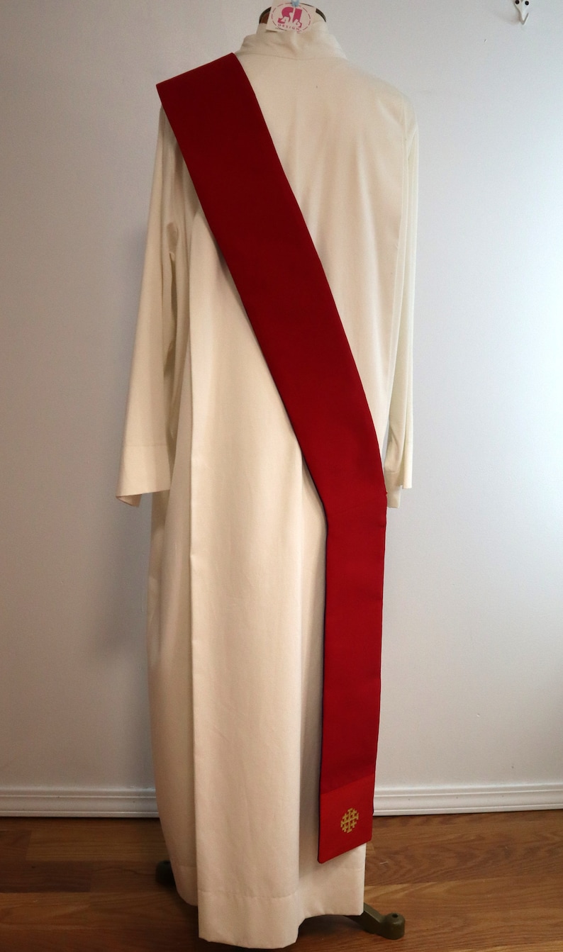 JERUSALEM - Double Sided - Deacon Stole - Etsy