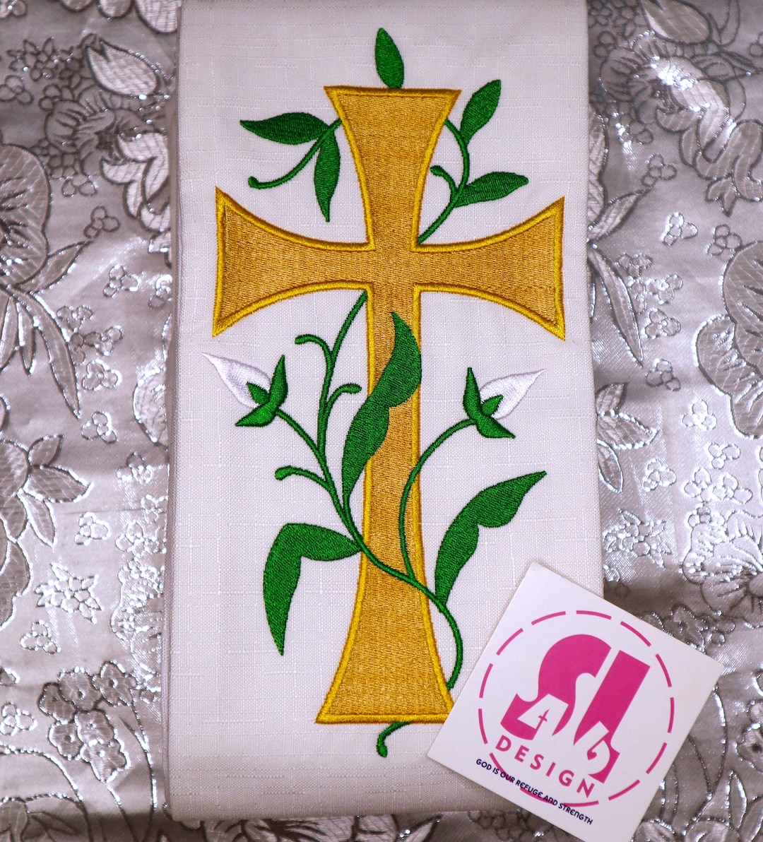 PENTECOSTAL CROSS - Priest Stole - Etsy