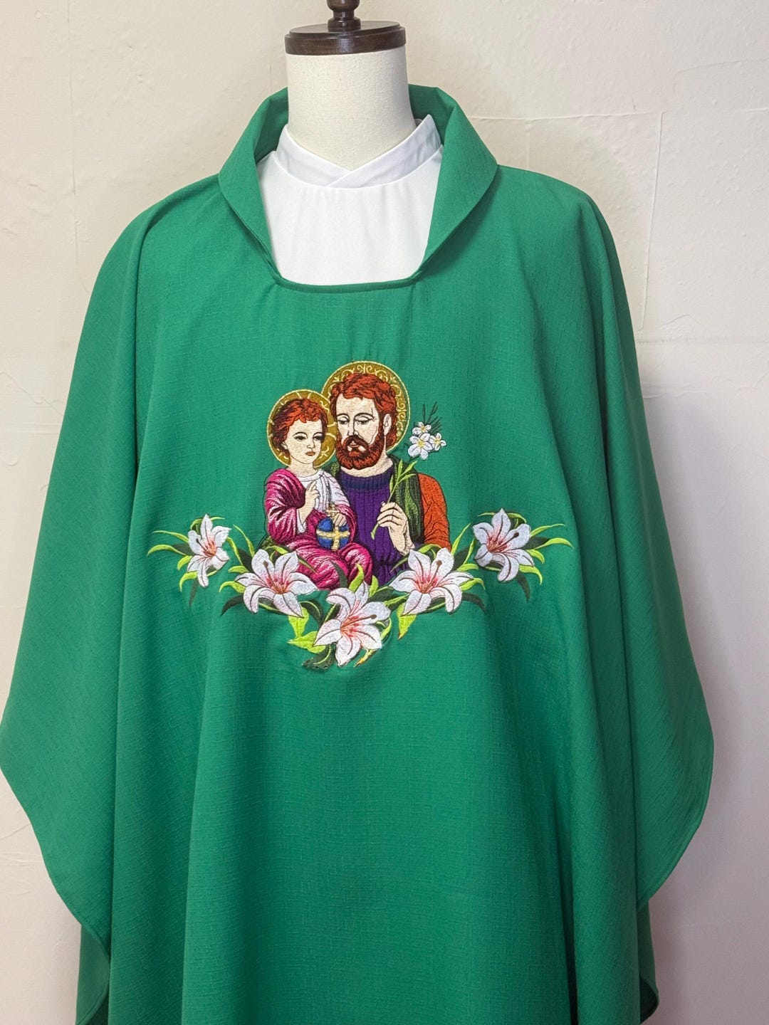 Priest Chasuble - St. Joseph - Custom Made - Etsy