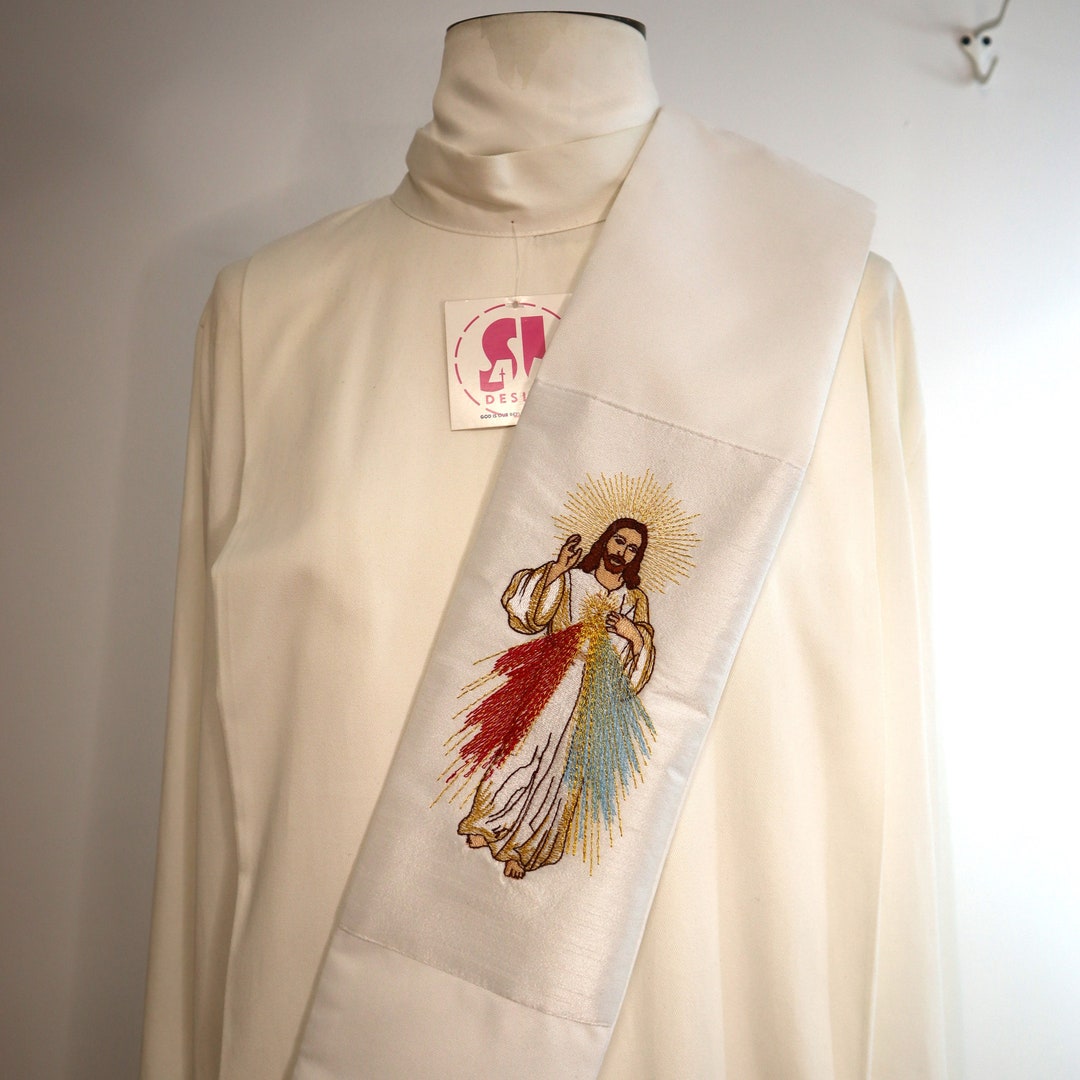 THE DIVINE MERCY Deacon Stole - Etsy