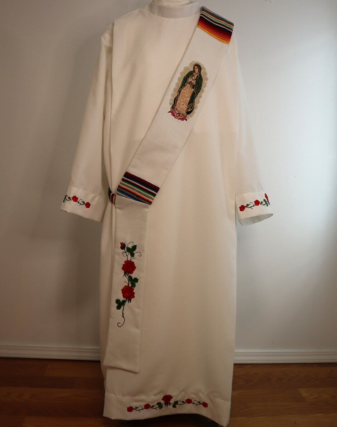Alb & Stole - Virgin of Guadalupe Set - Etsy