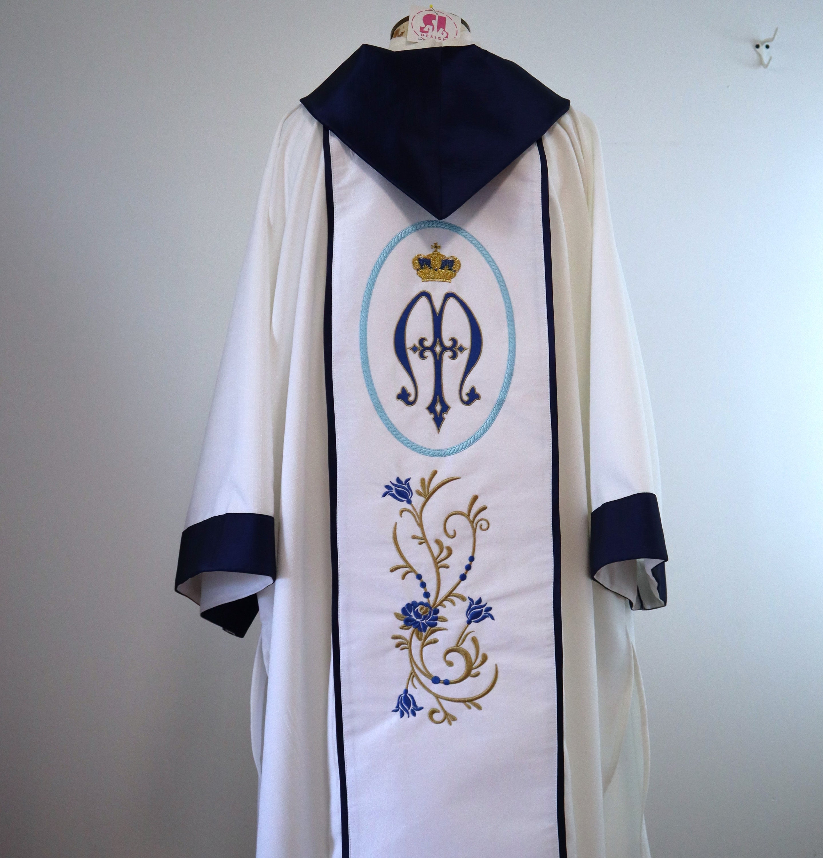 Deacon Dalmatic Virgin Mary Custom Made - Etsy