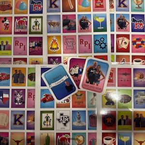 Personalized Loteria, Loteria Personalizada, Custom Made Bingo, 6 or 12 ...