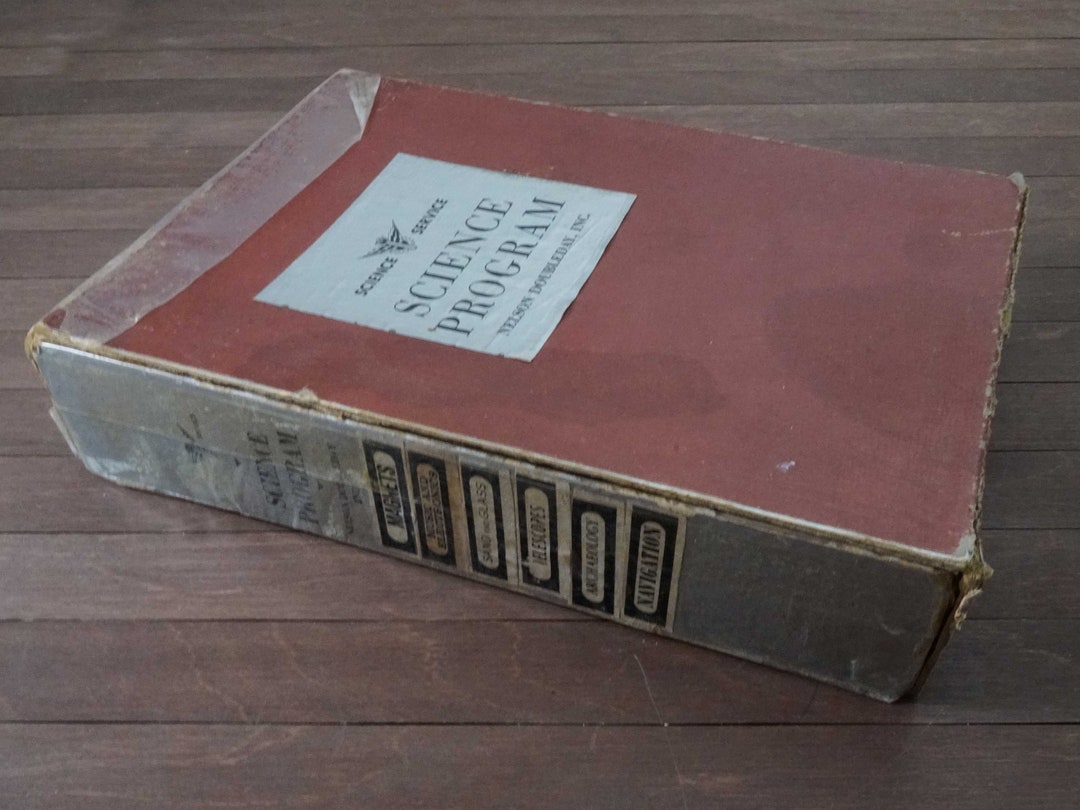 1967 Science Program Science Service 6 Booklet Box Set Nelson Doubleday ...