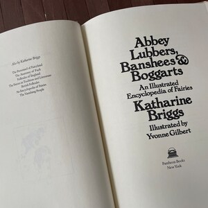 1979 Abbey Lubbers, Banshees & Boggarts Illustrated Encyclopedia of ...
