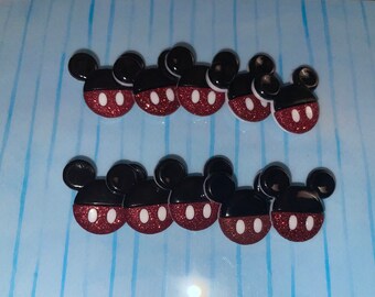 Disney Mickey Mouse Sew-on Buttons, Pack of 3 - Etsy