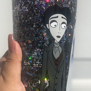 Corpse Bride Inspired Starbuck Double Wall Snow Globe Cup - Etsy