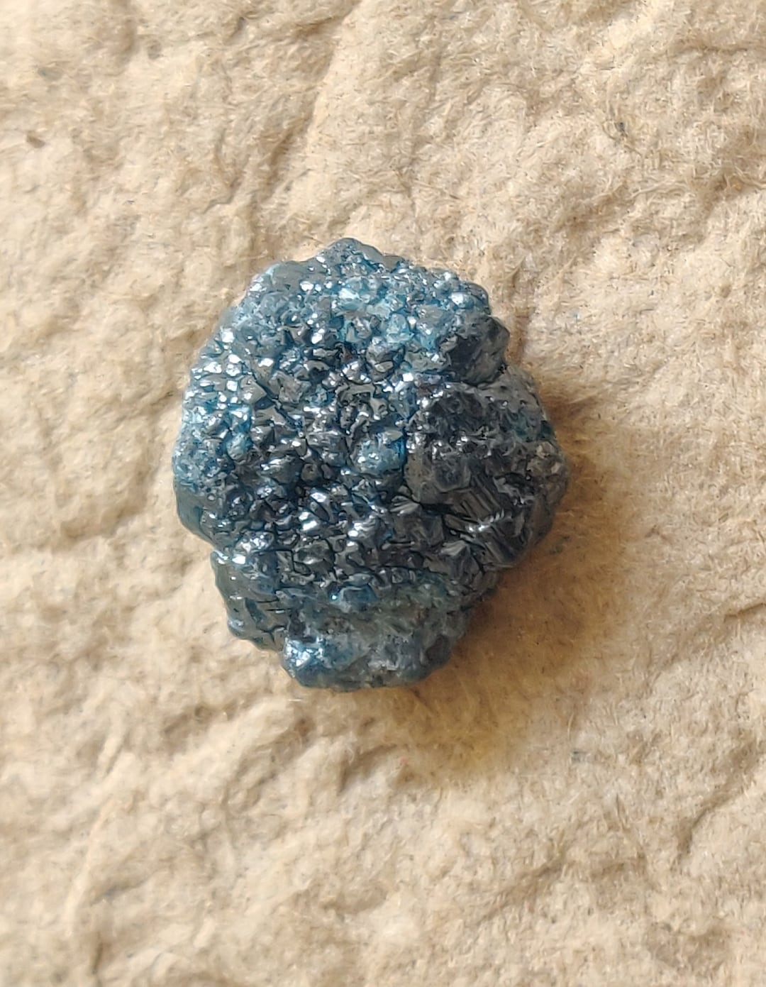 13.05 Ct Natural Big Size Blue Color Rough Diamond| Uncut Raw Rough ...