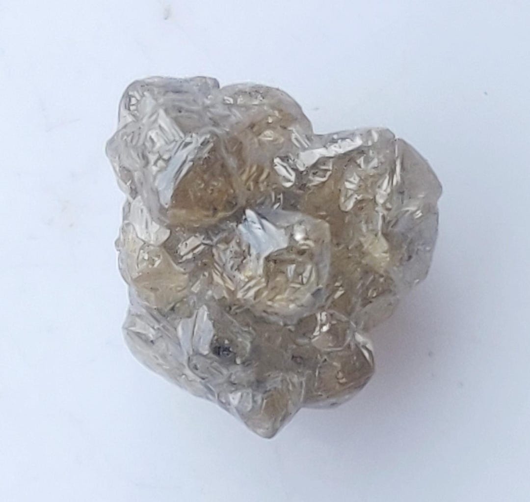 1.55 CT, Raw Rough Diamond Natural Loose Diamond Light Brown Color ...