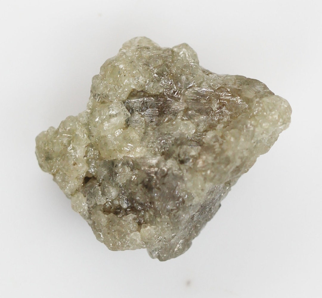 3.66 Ct Raw Uncut Diamond Grey Color Natural Loose Rough Diamonds ...