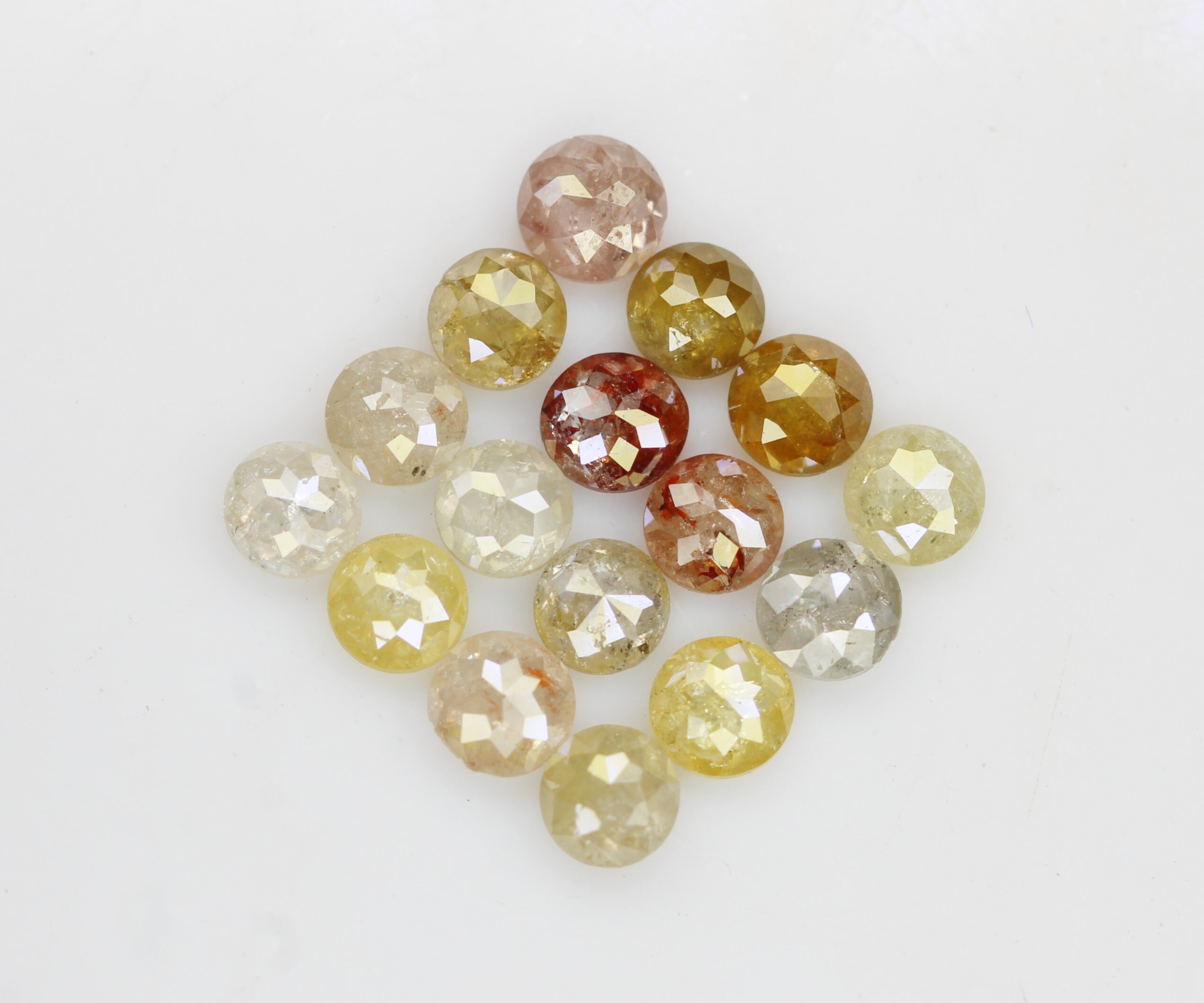 2.35 CT Natural Loose Diamond Salt and Pepper Fancy Mix Color - Etsy