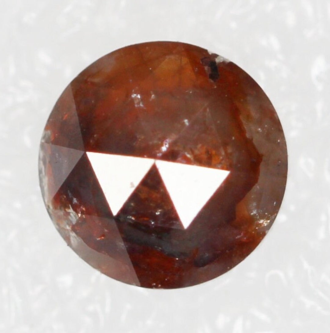 0.42 CT Natural Loose Diamond, Round Rose Cut Diamond, Rose Cut Diamond ...