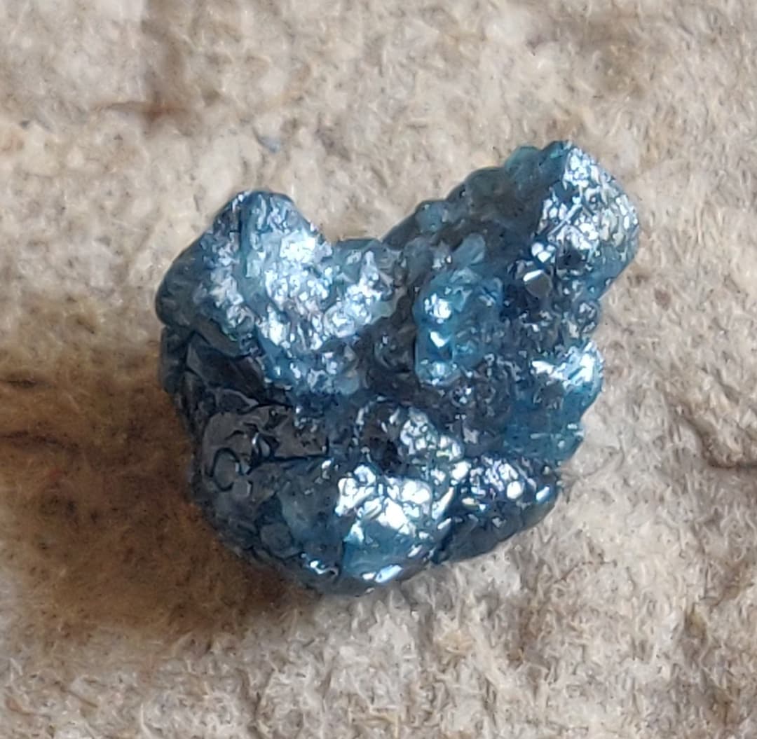 3.11 Ct | Natural Rough Diamond | Blue Diamond | Raw Diamond | Rough ...