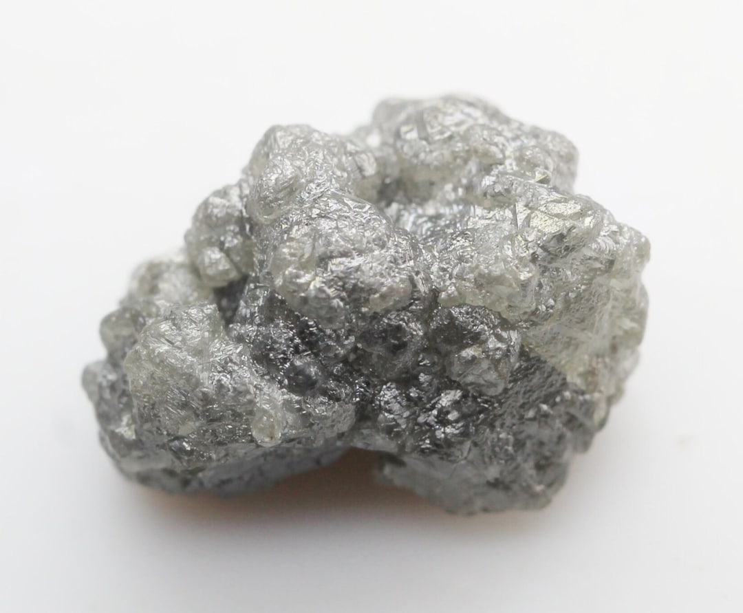 4.83 Ct/1 Pcs Excellent Natural Grey Color Uncut Raw Rough Diamond for ...