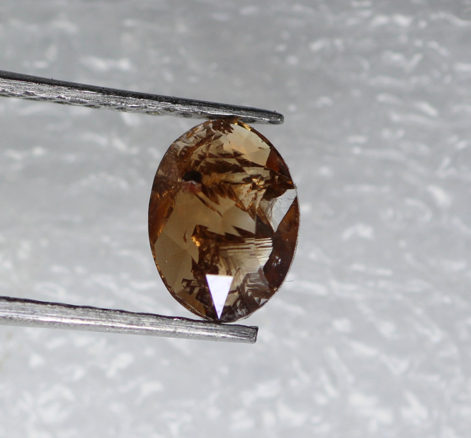 Natural Loose Diamond Oval Fancy Brown Color I2 Clarity 5.9 MM | Etsy