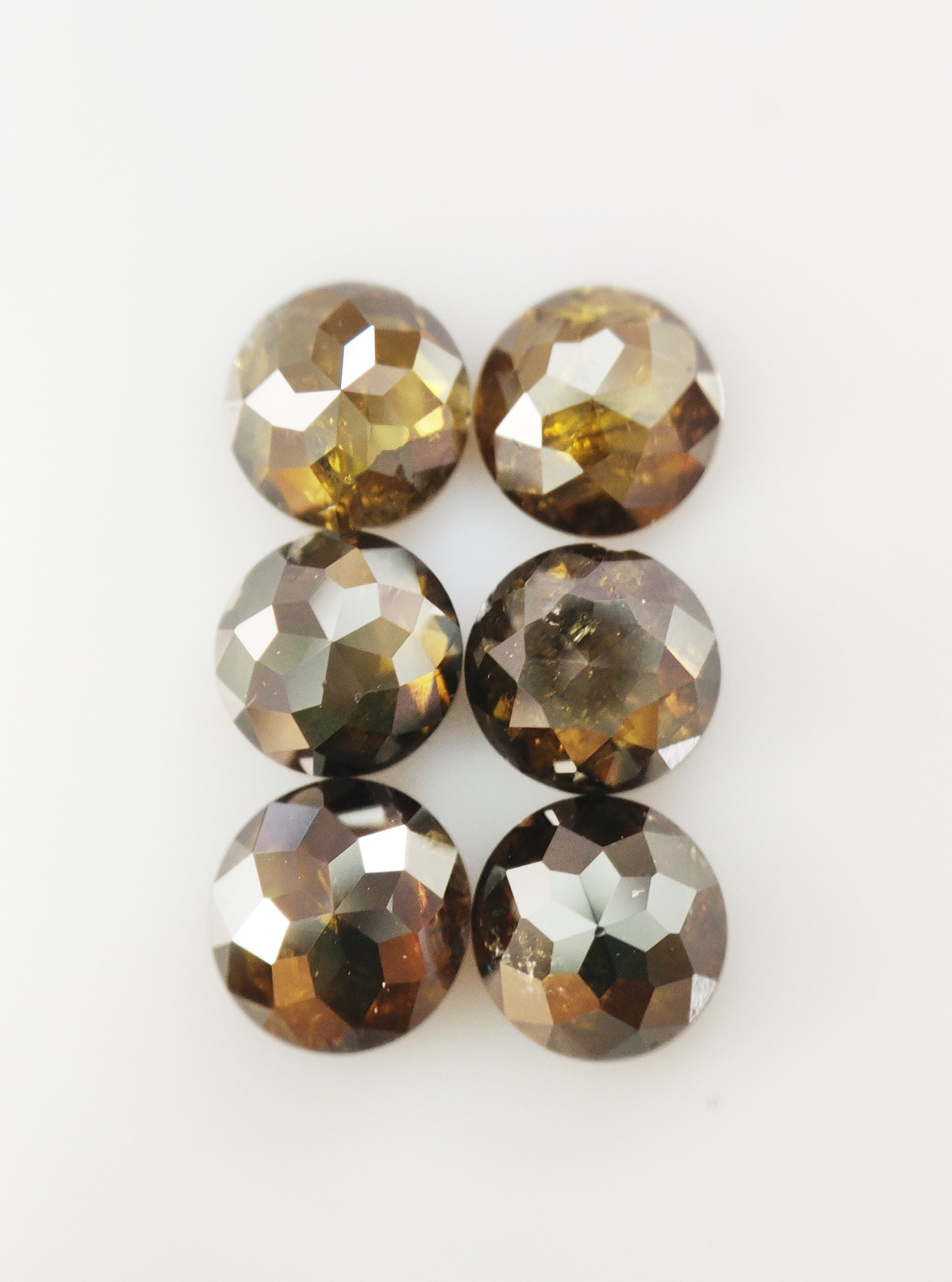 Natural Loose Fancy Mix Brown Color Diamonds2.47 CtRound | Etsy