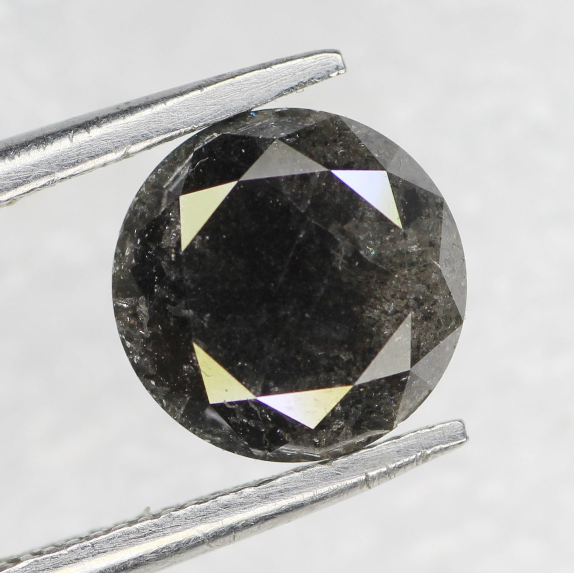 1.46 ct 6.7 MM Round Brilliant cut Diamond Natural loose | Etsy