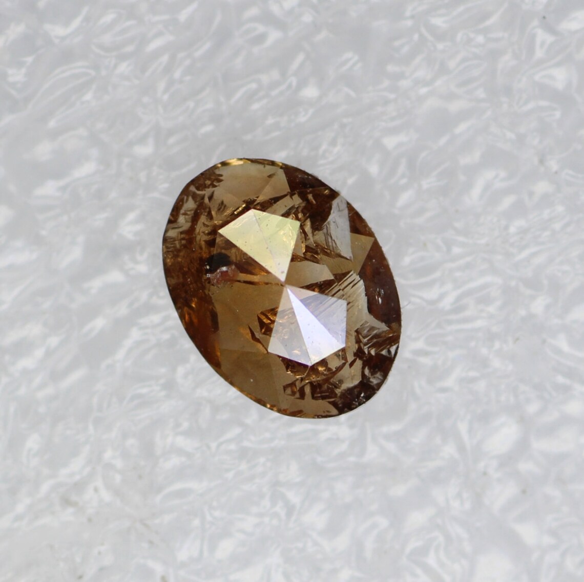 Natural Loose Diamond Oval Fancy Brown Color I2 Clarity 5.9 MM | Etsy