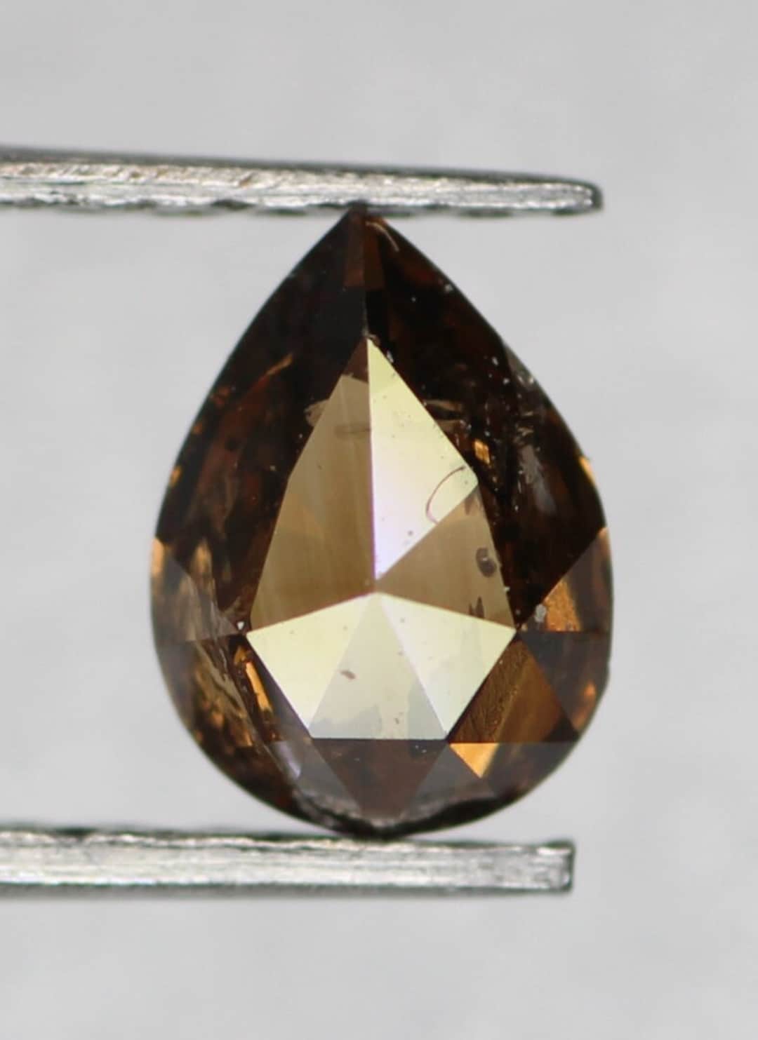 Natural Fancy Brown Pear Shape Diamond, Pear Shaped Diamond, Champagne ...