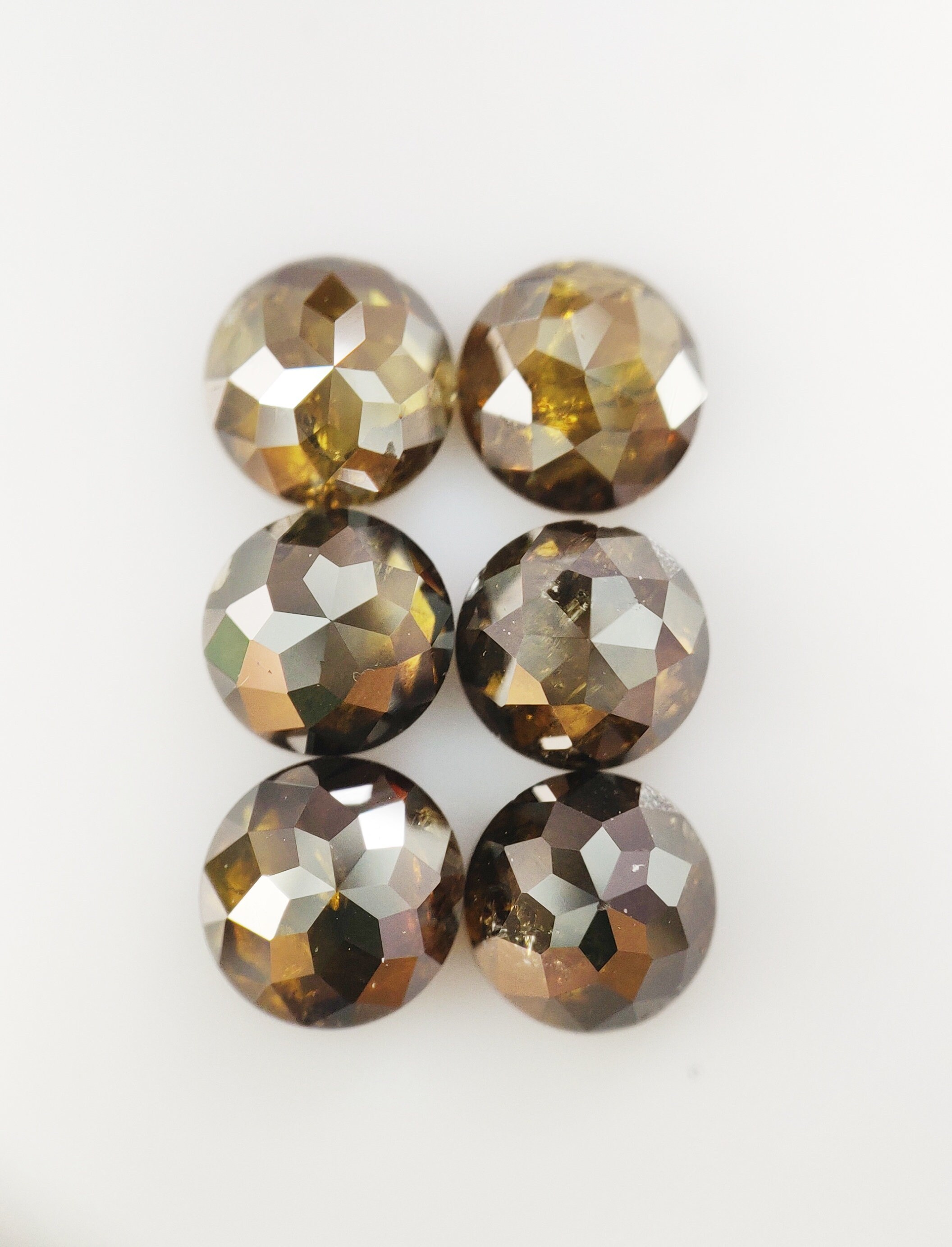 Natural Loose Fancy Mix Brown Color Diamonds2.47 CtRound | Etsy