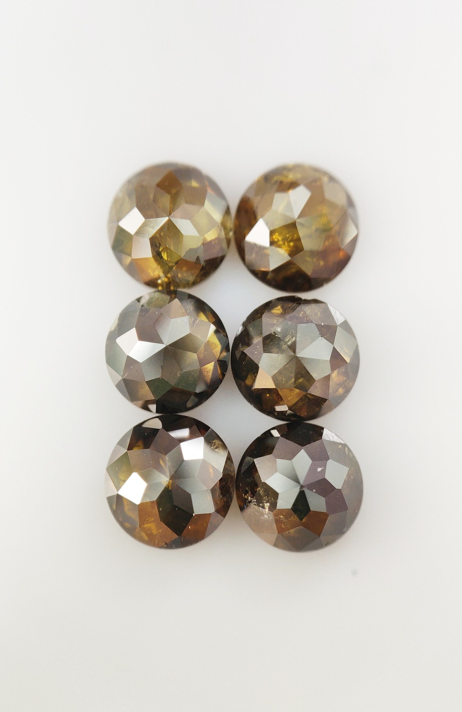 Natural Loose Fancy Mix Brown Color Diamonds2.47 Ctround - Etsy