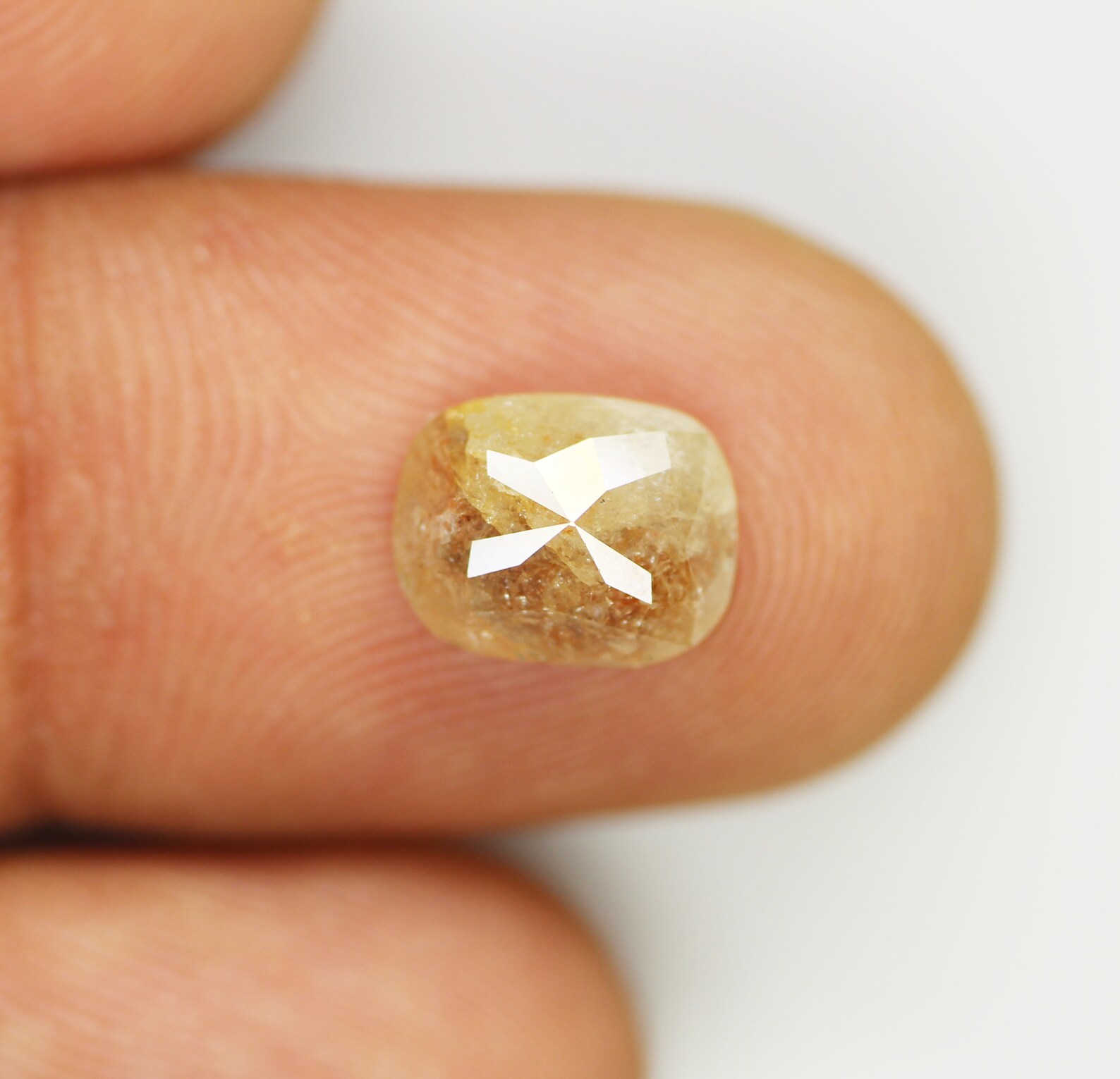 2.40 CT,9.20*7.20 Mm,ovel Shape Yellow Brown Color Natural Loose ...