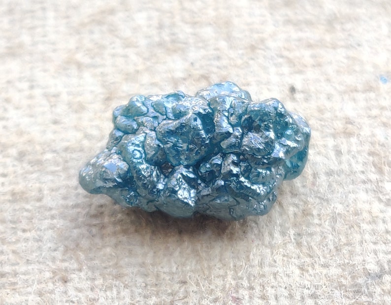 3.56 Ct Natural Big Size Light Blue Color Rough Diamond Uncut - Etsy