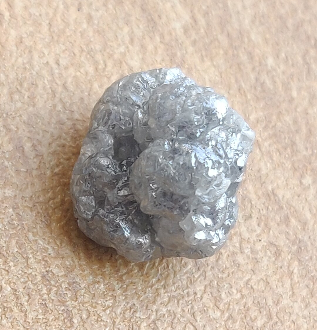5.71 Ct Natural Rough Diamond Grey Diamond Raw Diamond Rough Diamond ...