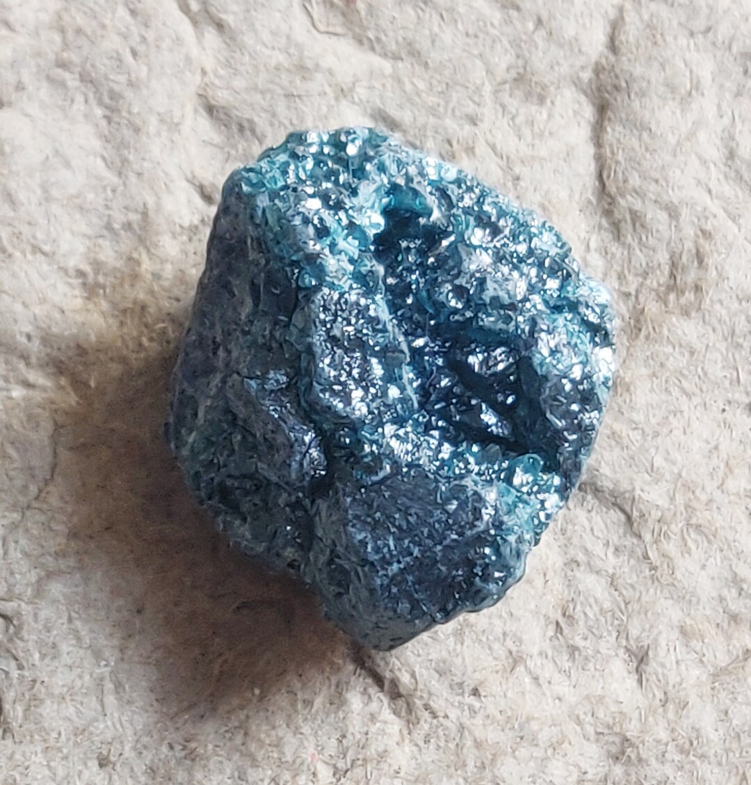 15.32 Ct Natural Big Size Blue Color Rough Diamond| Uncut Raw Rough ...