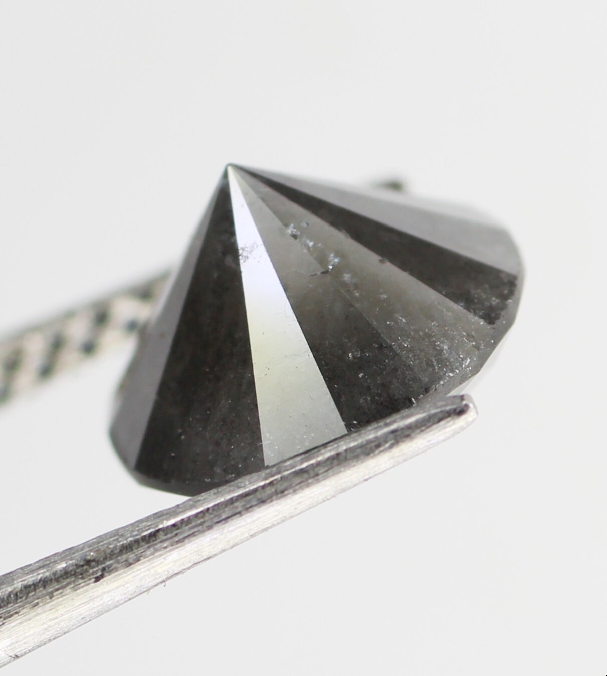 2.20 CT Round Brilliant Cut Diamond Grey Color Natural Loose | Etsy