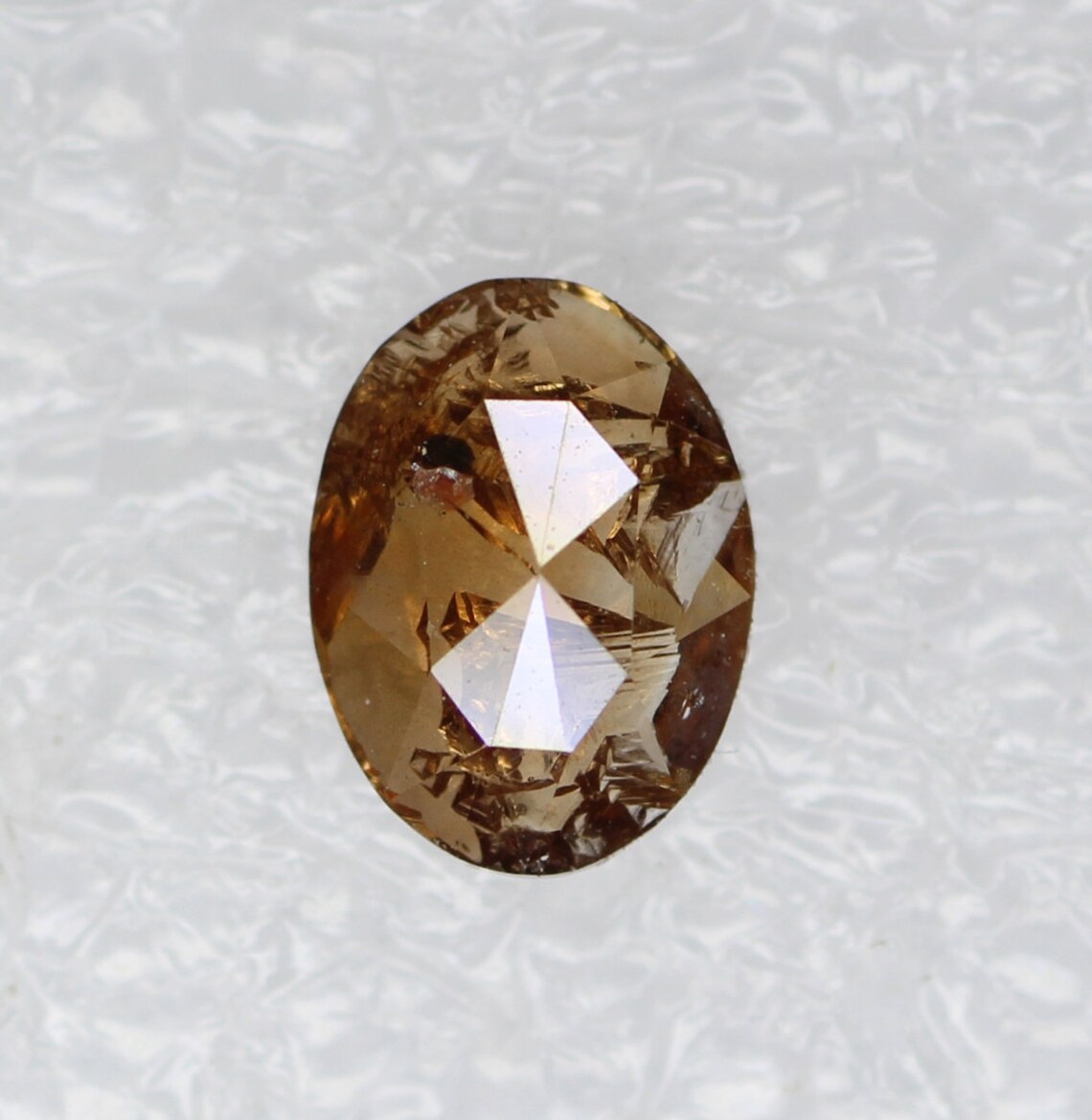 Natural Loose Diamond Oval Fancy Brown Color I2 Clarity 5.9 MM | Etsy