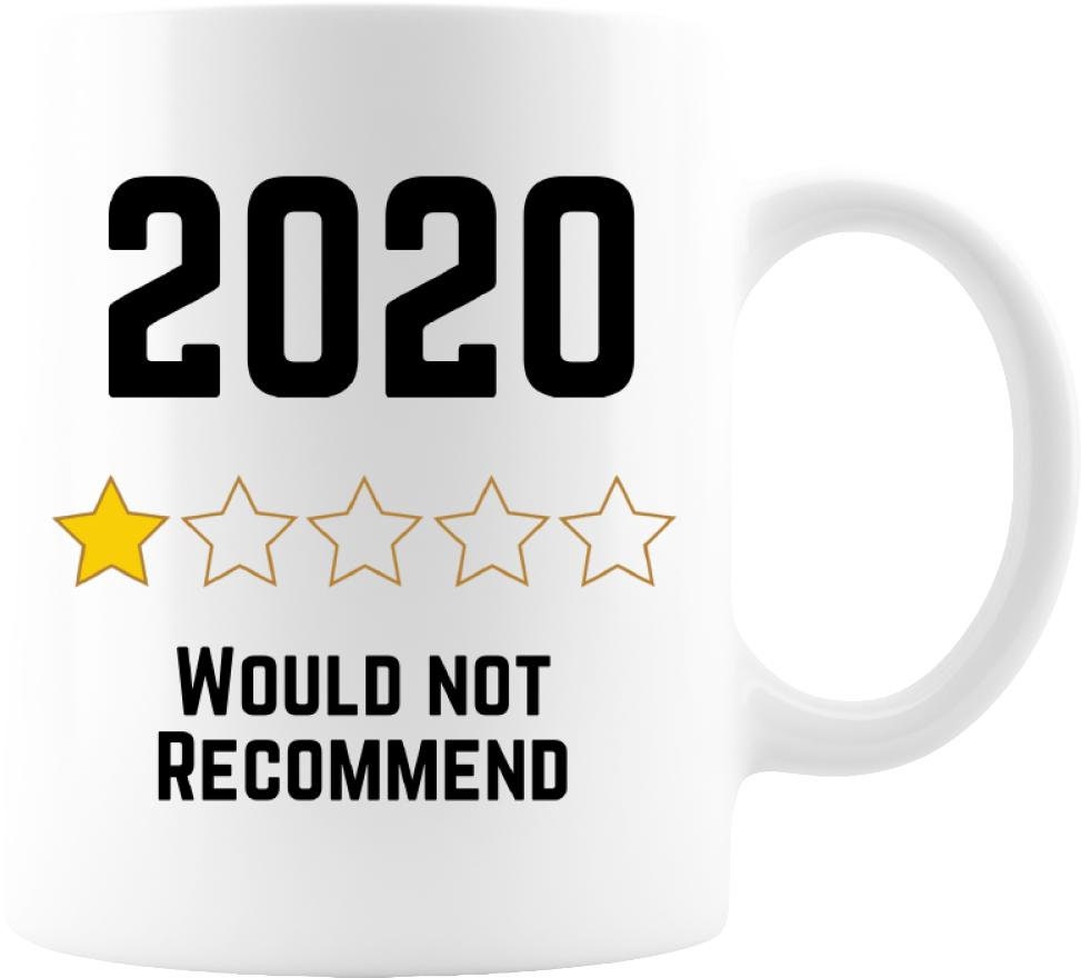 2020 One Star Review Gift Mug for Anyone - Coffee/tea Mug 11oz - White ...