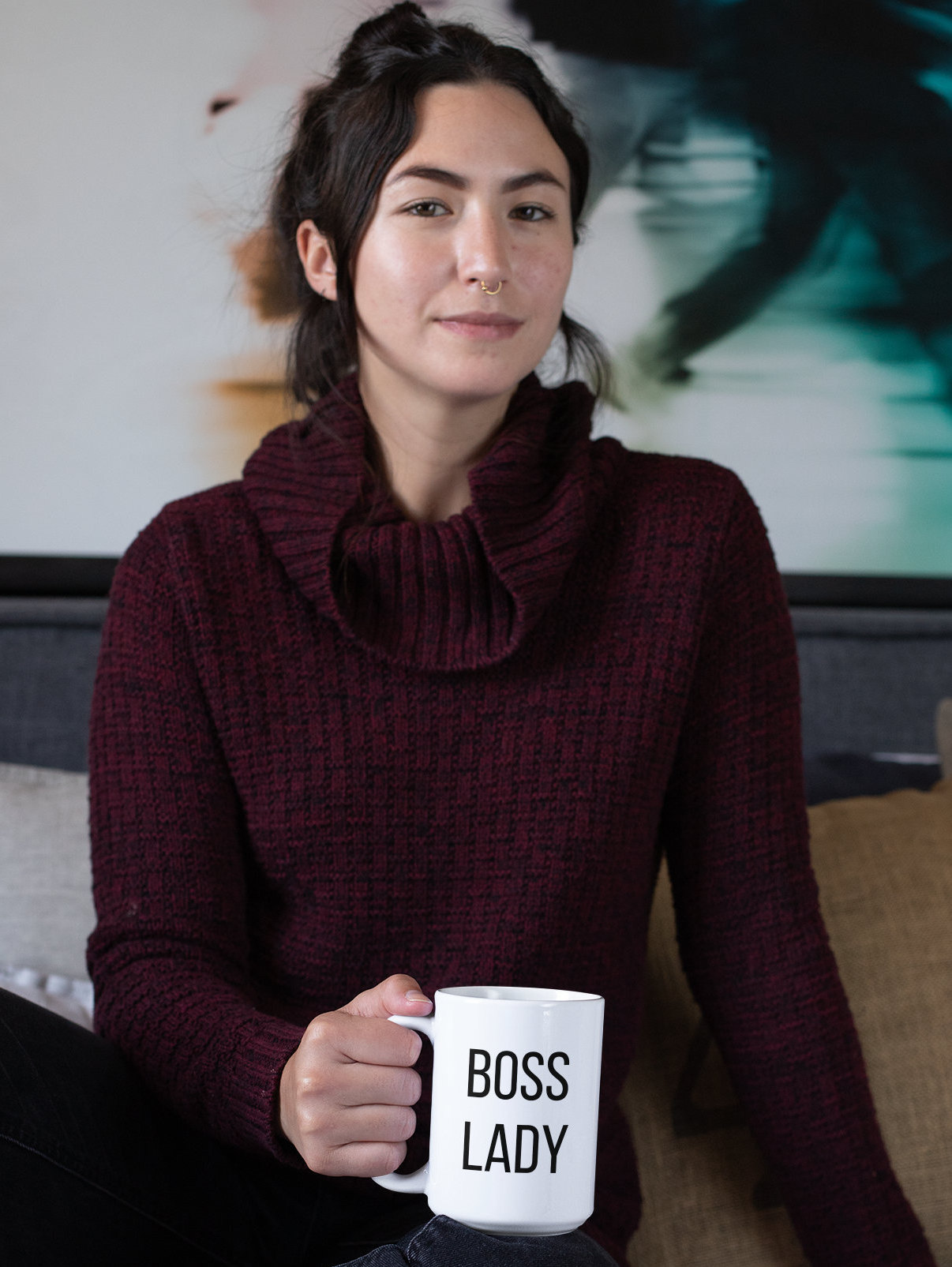 Boss Lady Mug for Boss Mom Daughter Sister Grandma - Etsy