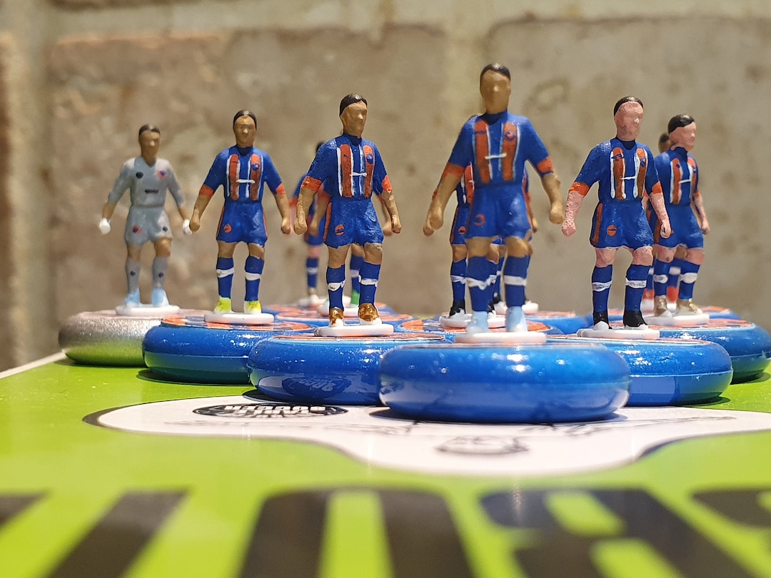 Duque De Caxias Subbuteo Team Handpainted and Decals - Etsy