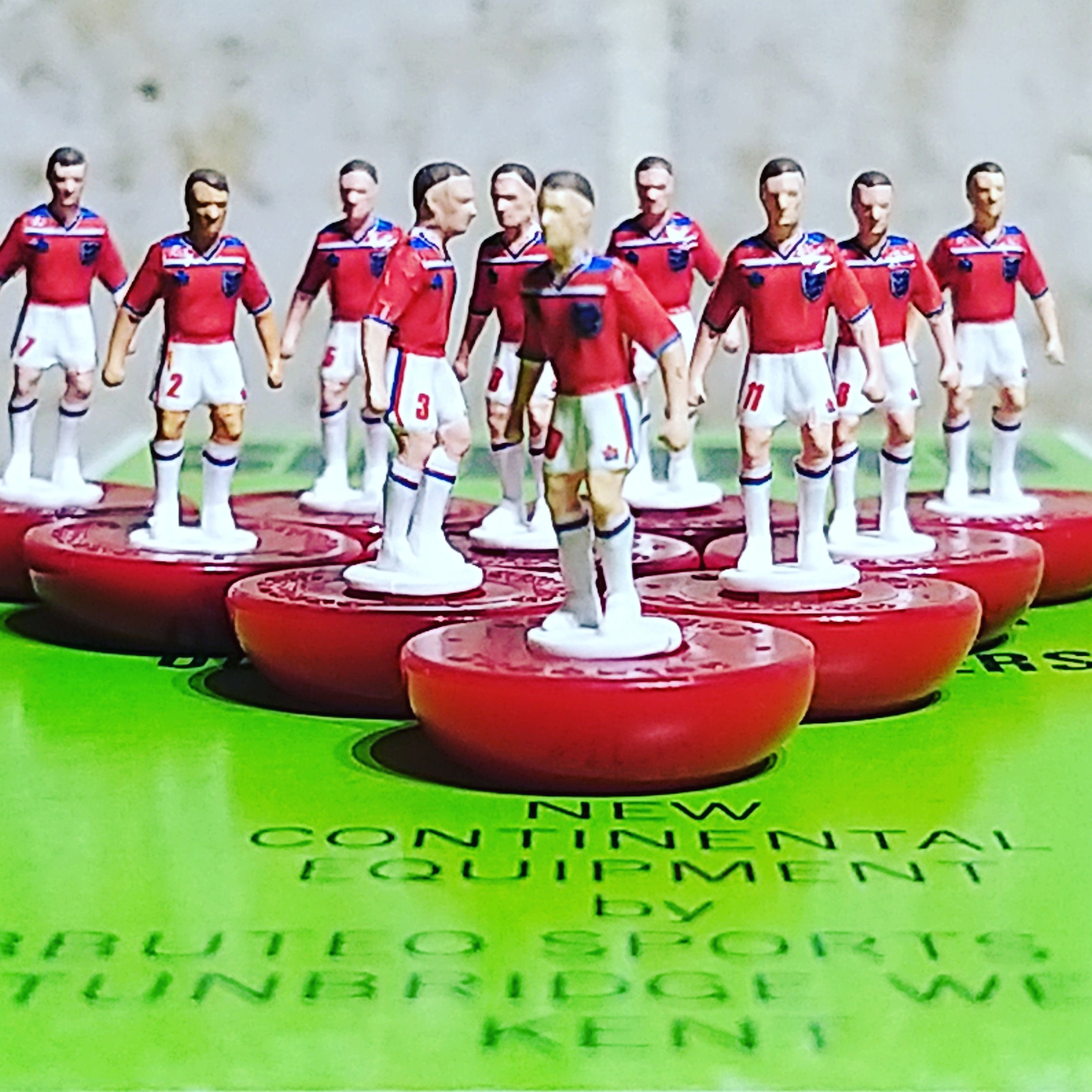 England Away Kit 1982 Subbuteo Team - Etsy
