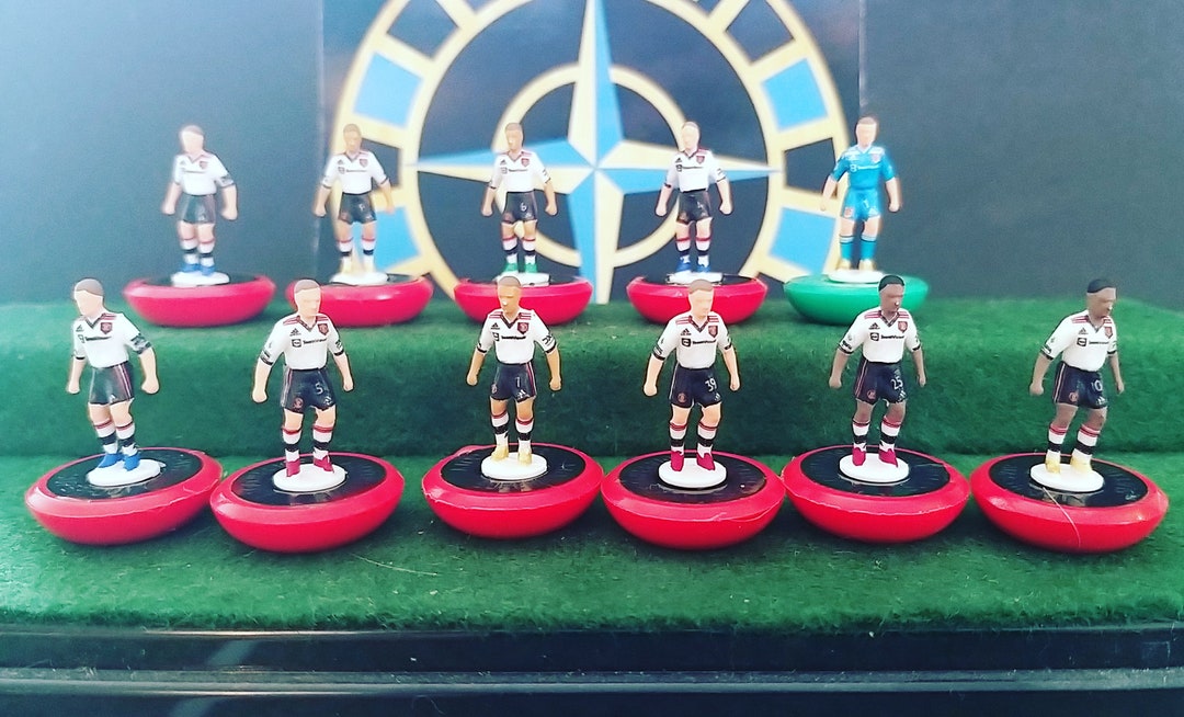 Manchester United Away 22/23 Subbuteo Team Handpainted and Decals - Etsy