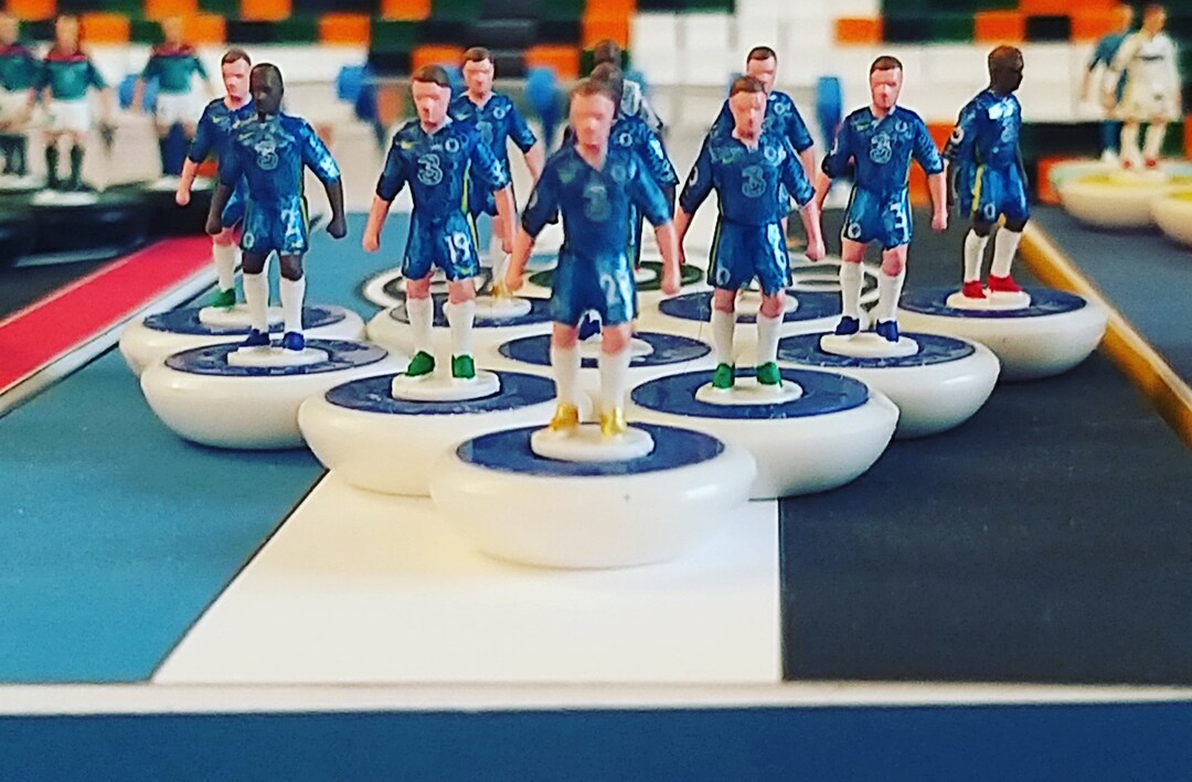 Chelsea Home 21/22 Subbuteo Team Handpainted and Decals - Etsy