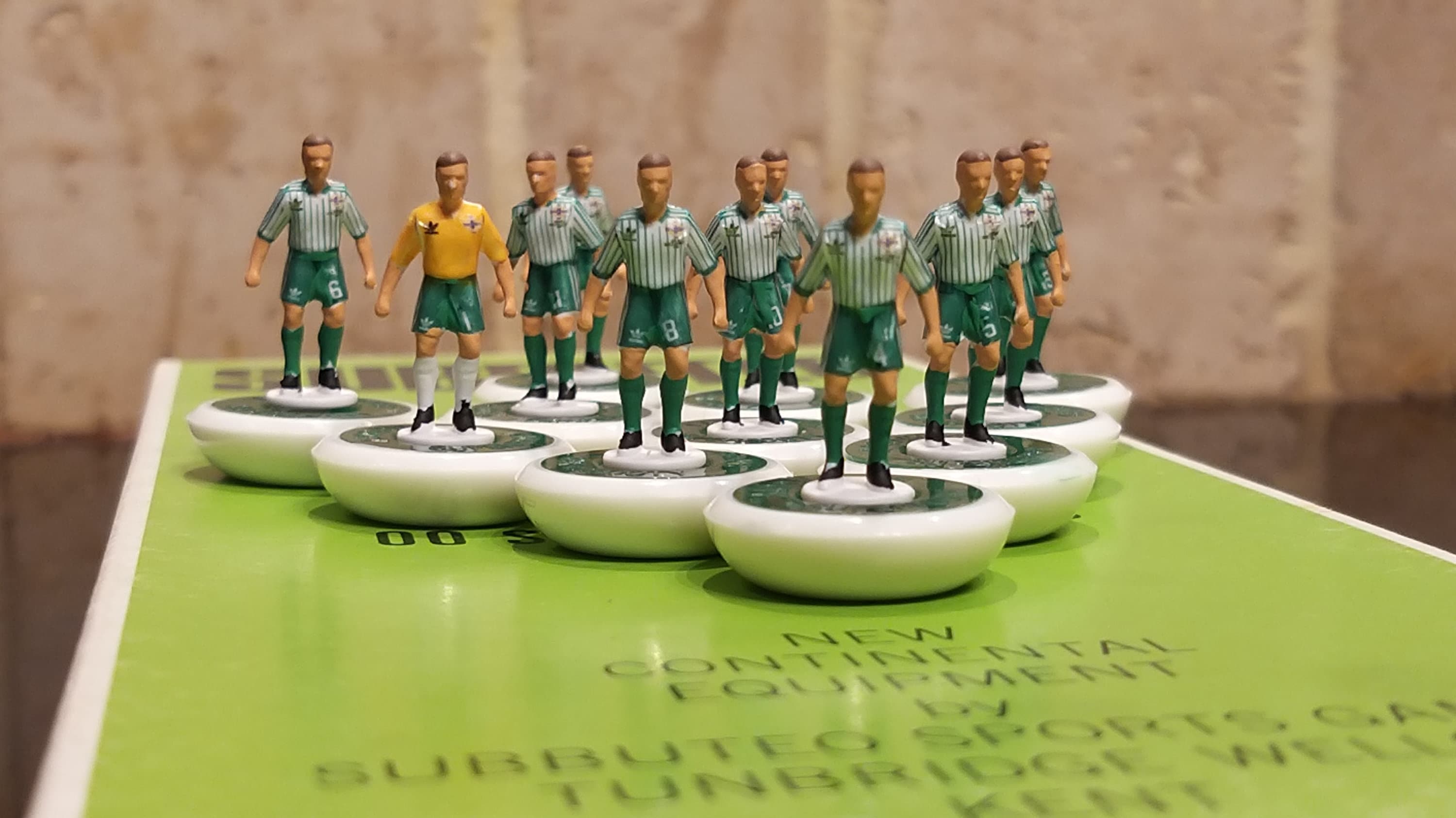 Northern Ireland 1982 Subbuteo Team Handpainted and Decals - Etsy