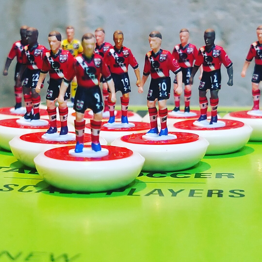 Southampton Home 20/21 Subbuteo Team - Etsy