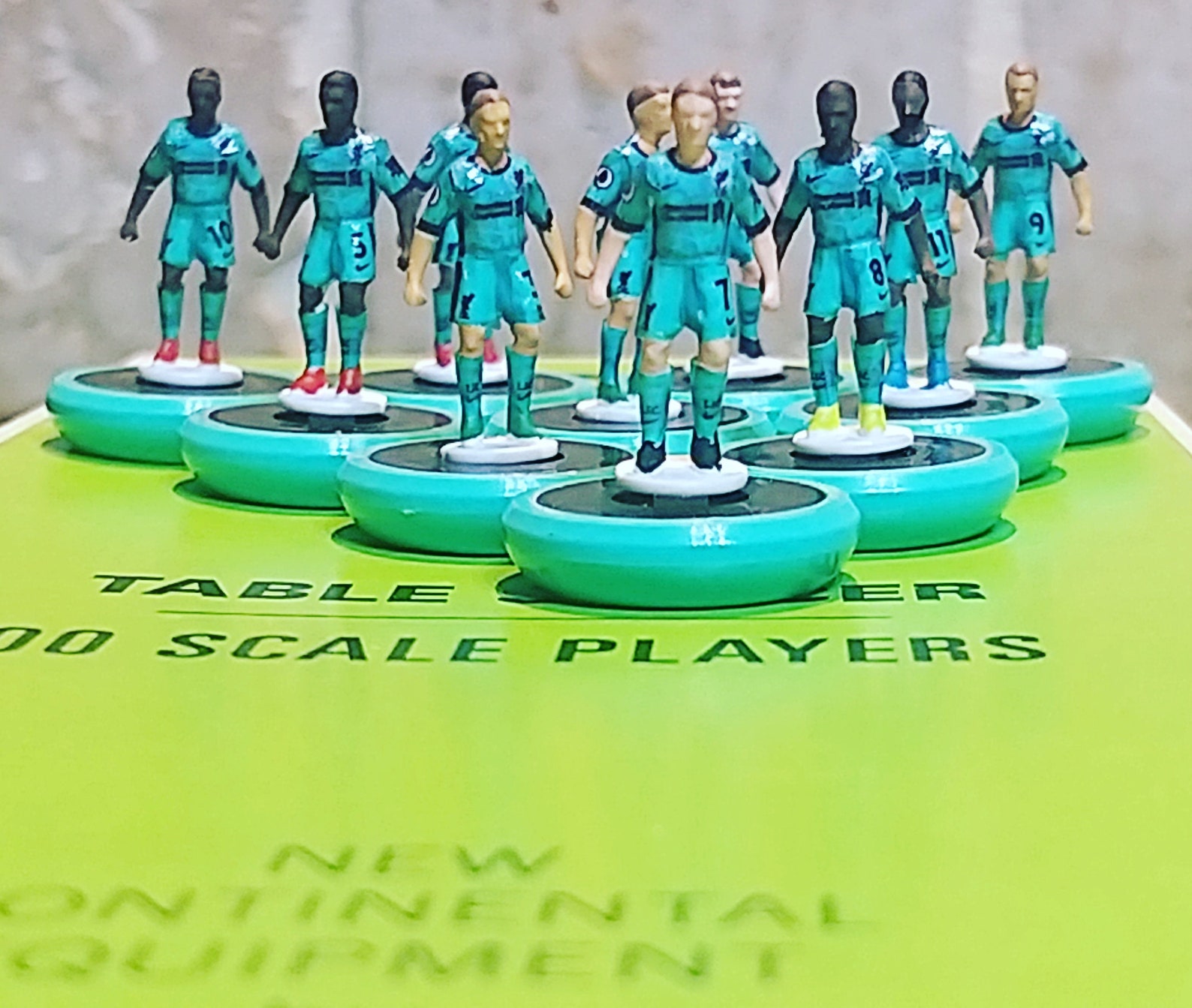 Liverpool Away Subbuteo Team - Etsy